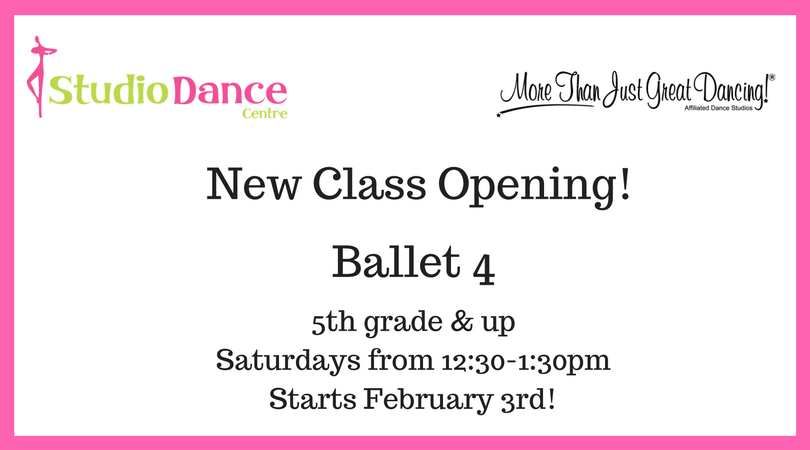 » New Class Opening